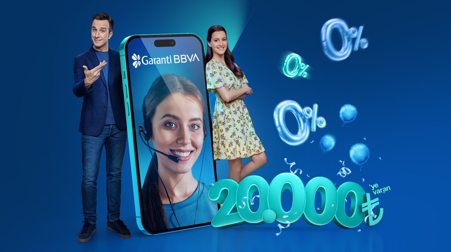 Faizsiz Kredi | 0 Faizli Hoş Geldin Kredisi | Garanti BBVA