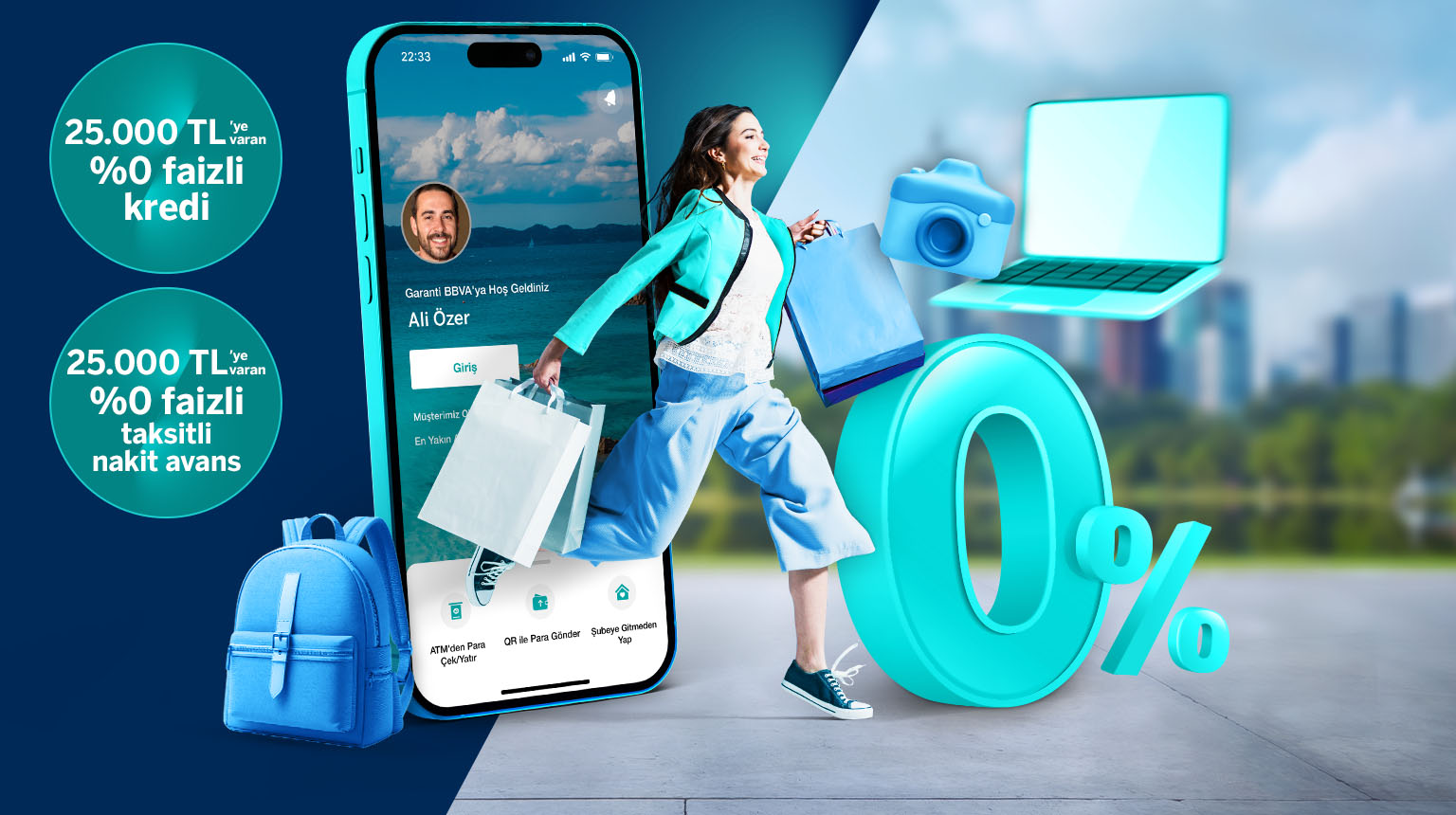 Faizsiz Kredi ve Taksitli Nakit Avans Kampanyası | Garanti BBVA