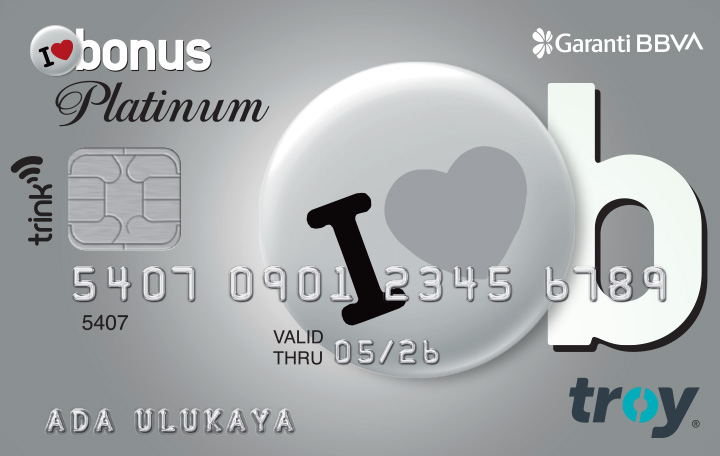 Bonus Platinum Troy | Kredi Kartı | Garanti BBVA
